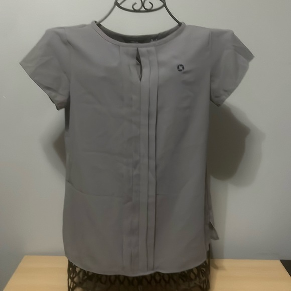 Lands' End | Tops | Chase Uniform Blouse With Keyhole Opening | Poshmark